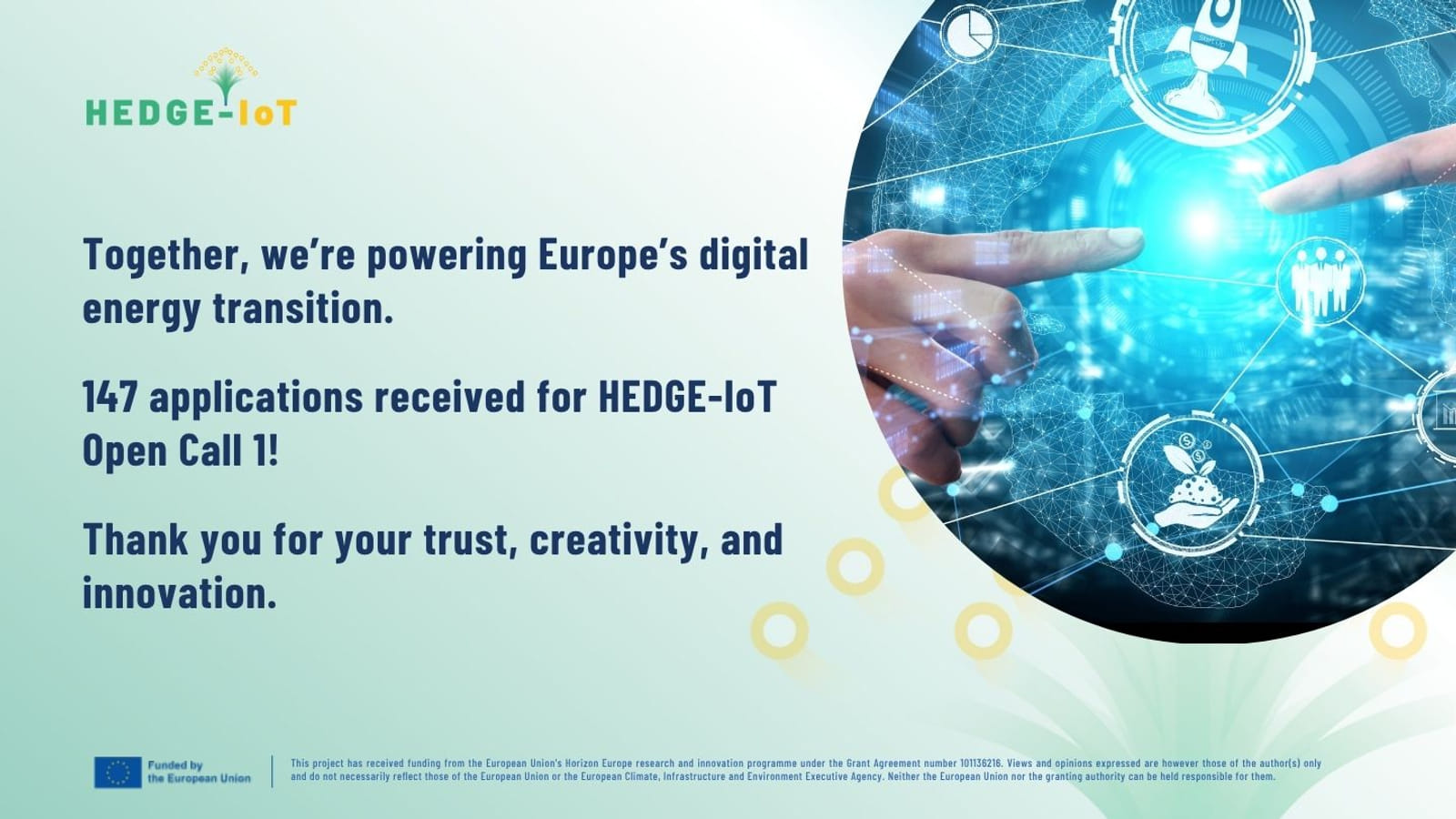 HEDGE-IoT open call 1 successfully closed | Enlit World