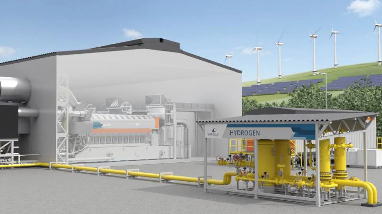 Wärtsilä launches pioneering hydrogen-ready engine power plant | Enlit ...
