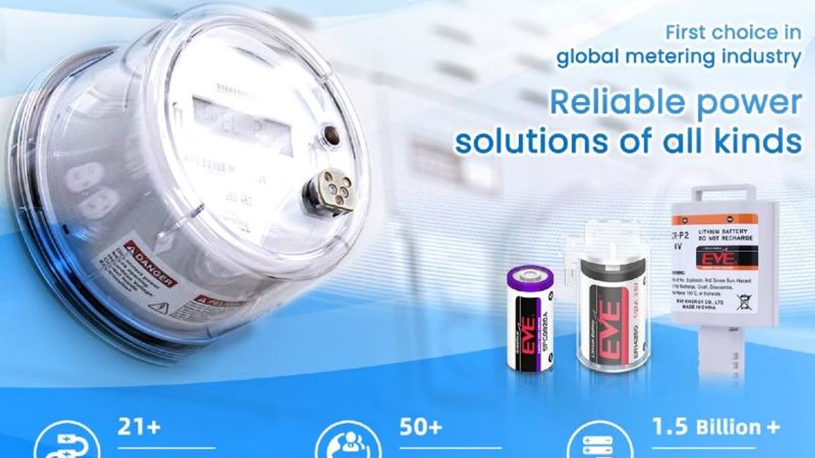Eve: providing more than 1.5 billion smart meter batteries worldwide ...