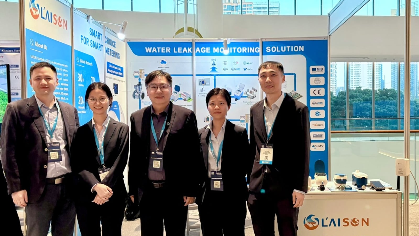 LAISON showcases smart water solutions for a sustainable future at IWA ...